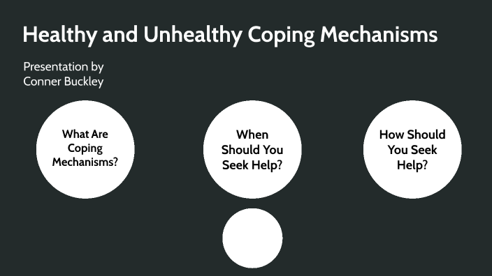 Healthy and Unhealthy Coping Mechanisms by Cheyenne Buckley on Prezi