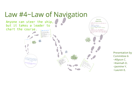 Law#4~Law of Navigation by Committee 6 on Prezi