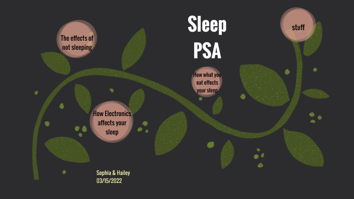 Sleep PSA by Sophia Gonzales on Prezi