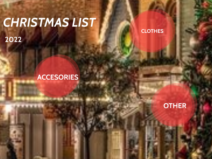 Christmas List by Madison Caruso on Prezi