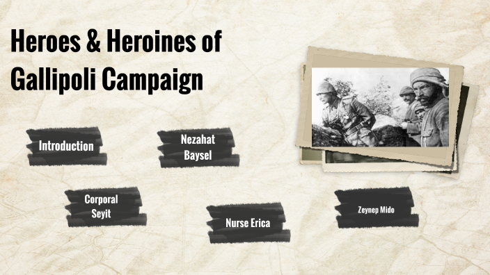 heroes & heroines of gallipoli campaign by Hande Kurtaran on Prezi