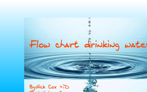 Flow chart Drinking water by mariah killian