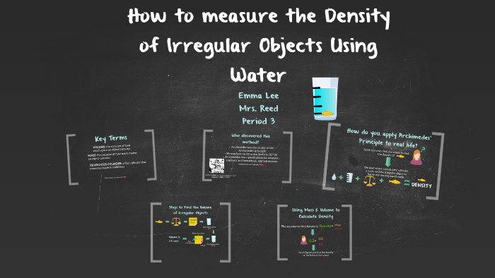 How to measure Volume of Irregular Objects Using Water by Emma Lee on Prezi