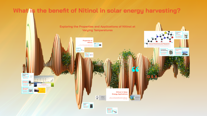Nitinol Based Heat Engine for Solar Energy Harvesting by zakaria ...