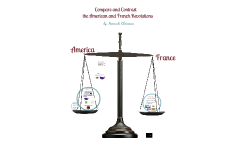 Compare and Contrast the American and French Revolutions by Hannah ...