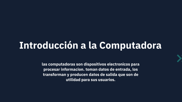 Introducción a la Computadora by genesis barria on Prezi