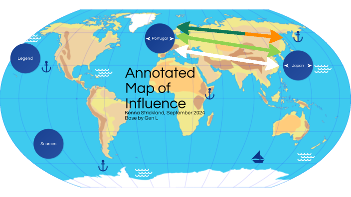 Annotated Map of Influence by kenn7600 kenn7600 on Prezi