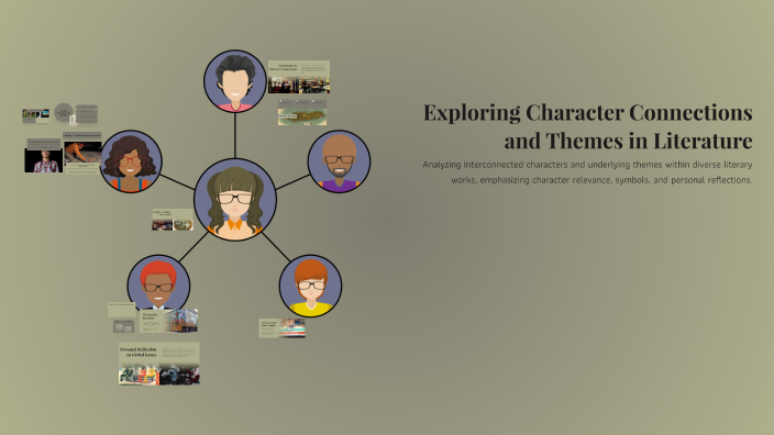 Exploring Character Connections and Themes in Literature by Levi V.E on ...