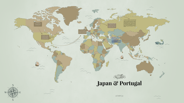 Annotated Map of Japan and Portugal by Zoe Babcock on Prezi