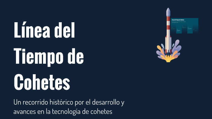 Línea del Tiempo de Cohetes by Sophia Castaño on Prezi