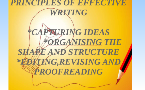 PRINCIPLES OF EFFECTIVE WRITING by william nosal on Prezi