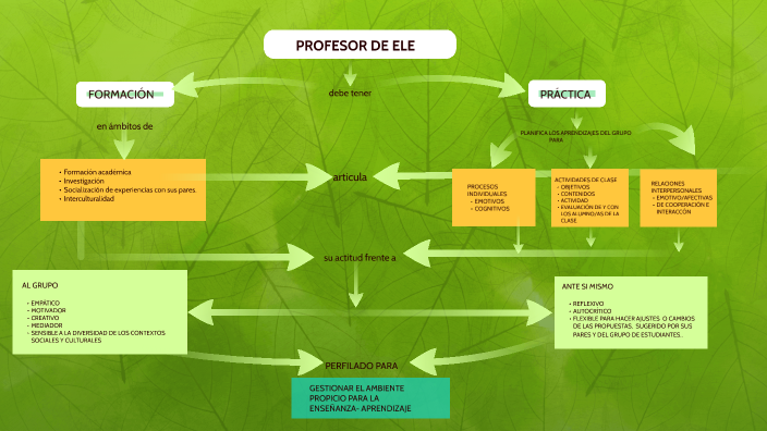PERFIL DEL PROFESOR DE ELE by Norma Nuñez on Prezi