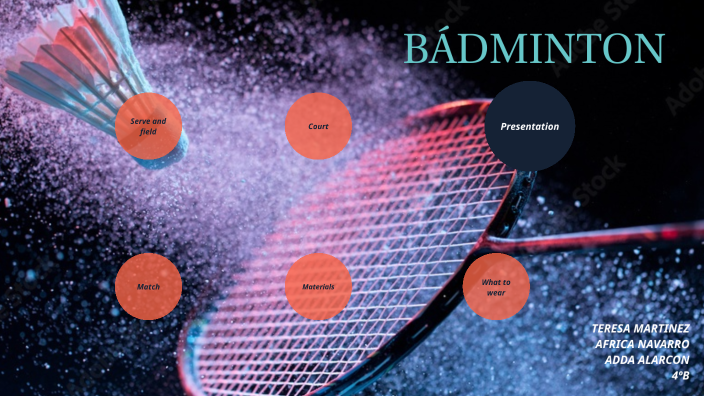 Badminton presentation by TERESA MARTÍNEZ BLANCO on Prezi