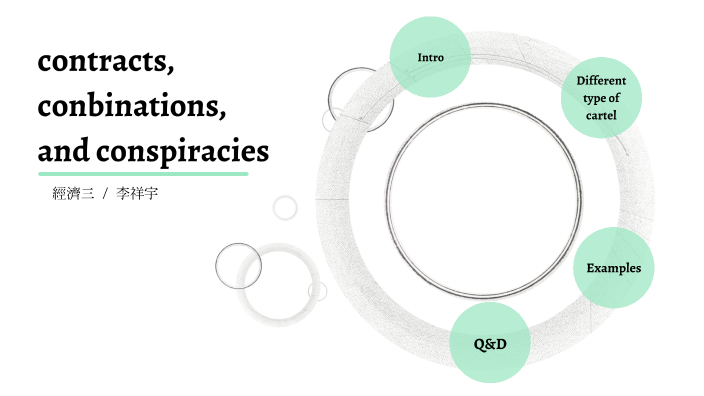 contracts, combinations and conspiracies by 李祥宇 on Prezi