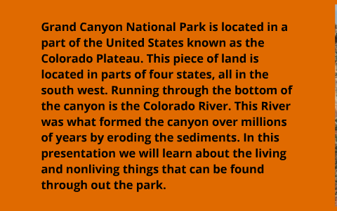 The Grand Canyon Ecosystem by Michael Ostrowski on Prezi