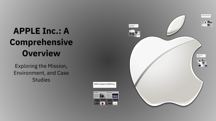 APPLE Inc.: A Comprehensive Overview by Vedant Wagh on Prezi
