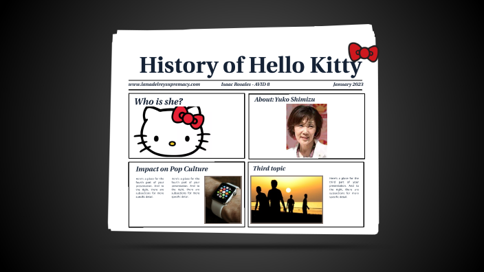 History of Hello Kitty by Isaac Rosales on Prezi