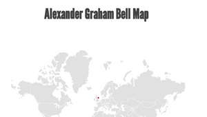 Alexander Graham Bell Map by Bree Anderson on Prezi Design
