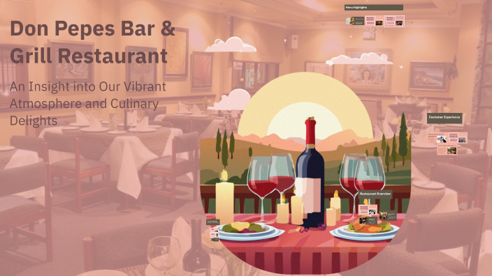 Don Pepes Bar & Grill Restaurant by Cristian Cervantes on Prezi
