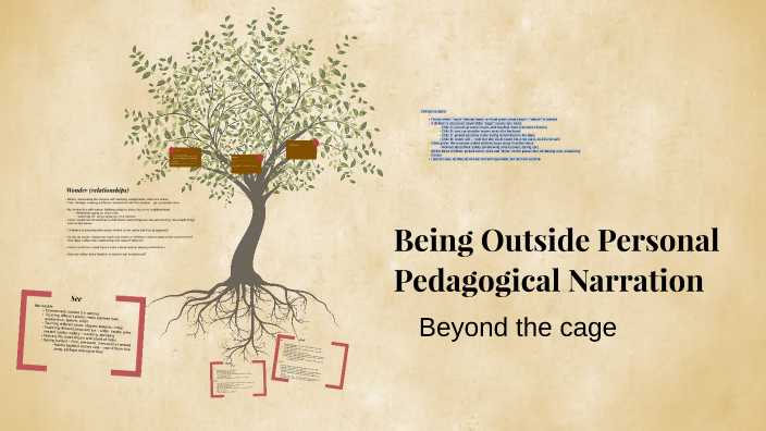 Being Outside Personal Pedagogical Narration by Edina Toth on Prezi