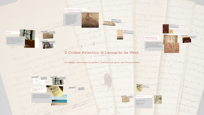 Il Codice Atlantico di Leonardo da Vinci by Maria Gloria Palmia on Prezi