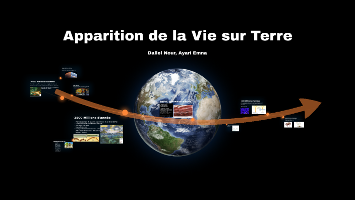 Apparition de la Vie sur Terre by Nour Nd on Prezi