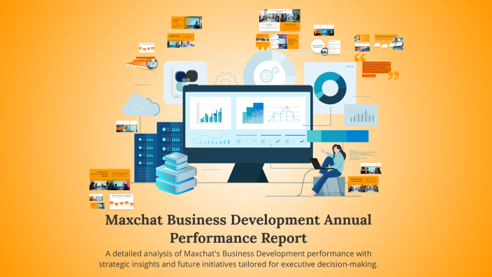 Maxchat Business Development Annual Performance Report by Maxchat Max ...