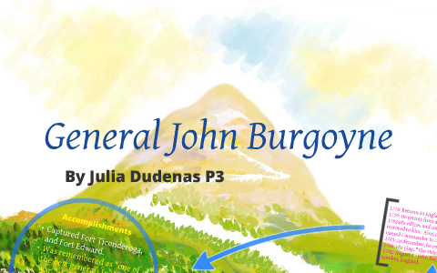 General John Burgoyne by Julia Dudenas on Prezi