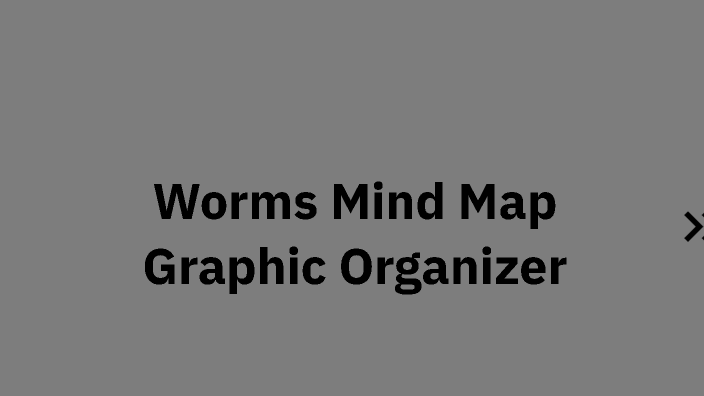 Worms Mind Map Graphic Organizer by Gaurav Joshi on Prezi