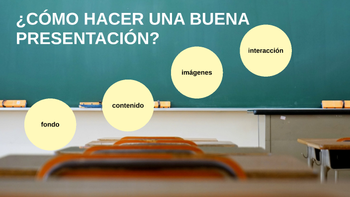 ¿CÓMO HACER UNA BUENA PRESENTACIÓN? by Esther Hernanz on Prezi