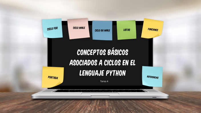 conceptos básicos asociados a ciclos en el lenguaje Python by cristian ...