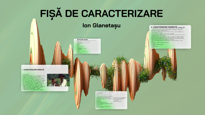 FIȘĂ DE CARACTERIZARE Ion Glanetașu by Sara Adiaconitei on Prezi