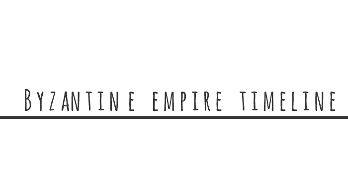Byzantine Empire Timeline by Nate Tolvstad on Prezi