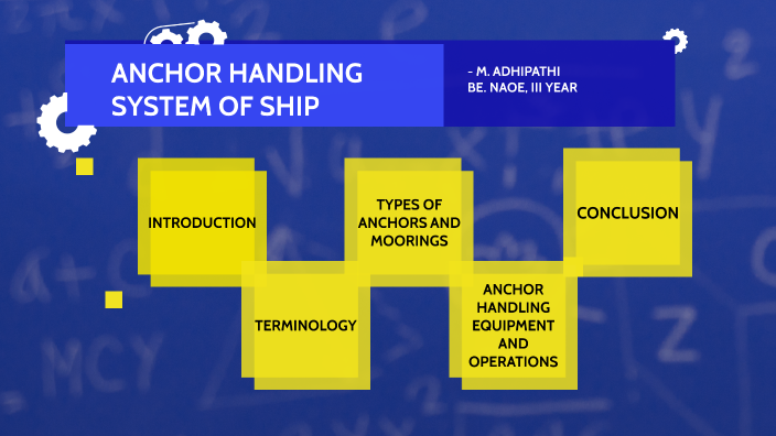 ANCHOR HANDLING SYSTEM OF SHIP by Adhipathi Munugala on Prezi