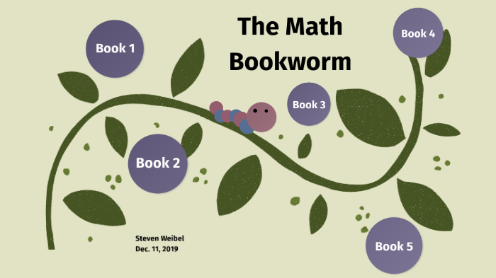 The Math Bookworm by Steven Weibel on Prezi