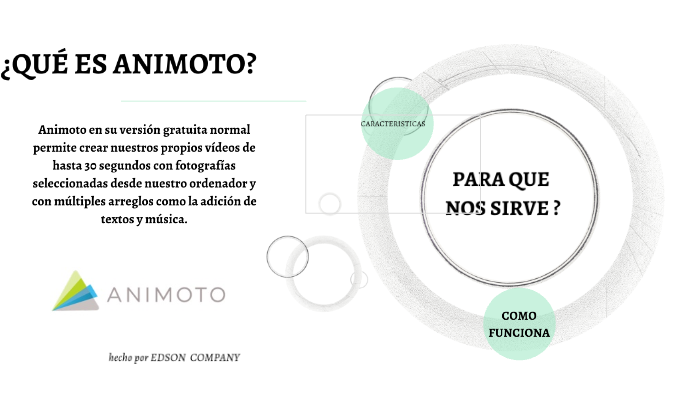 que es animoto ? by edson soria gachuzo on Prezi
