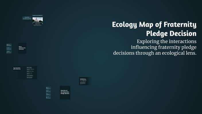 Ecology Map of Fraternity Pledge Decision by Jack Smith on Prezi