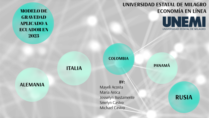 Modelo de Gravedad by Mayeli Acosta on Prezi