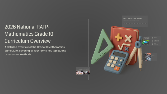 2026 National RATP: Mathematics Grade 10 Curriculum Overview by Sanet ...