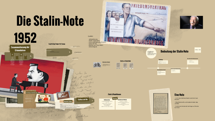 Die Stalin-Note 1952 by Emily Koprek on Prezi