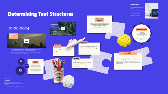 Determining Text Structure by Mr Reeves on Prezi