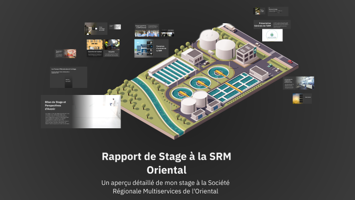 Rapport de Stage à la SRM Oriental by Hanae Hanae on Prezi