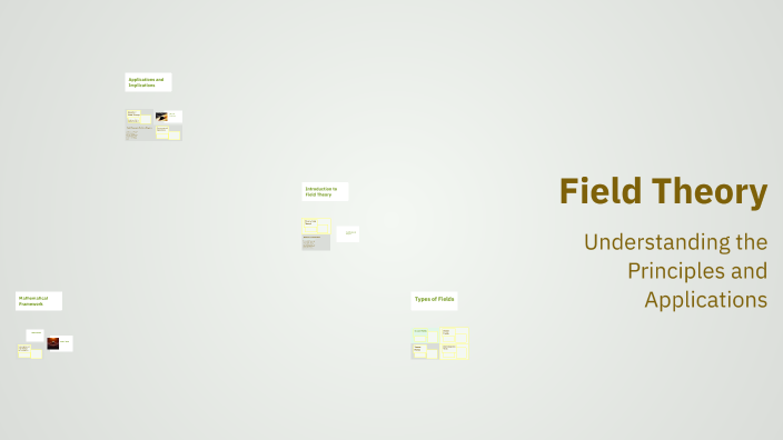 Field Theory by Anna Snowden on Prezi