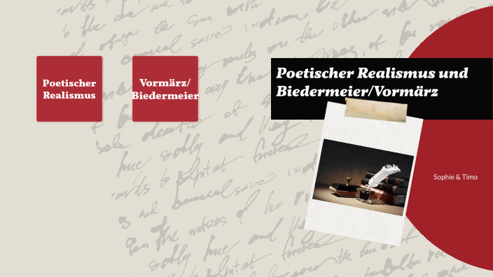Poetischer Realismus, Vormärz/Biedermeier by Sophie Bahareva on Prezi