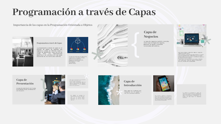Programación a través de capas by Lesli Gonzalez on Prezi