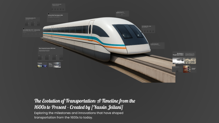 The Evolution of Transportation: A Timeline from the 1600s to Present ...