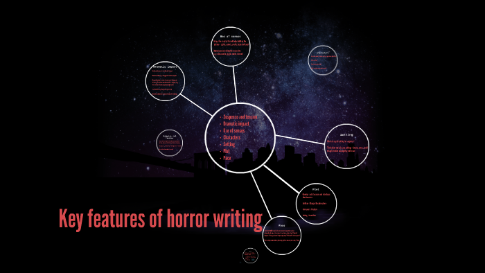 Key features of horror writing by Georgia Geary on Prezi