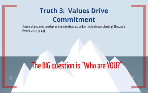 Truth 3: Values Drive Commitment by Leanne Havely on Prezi