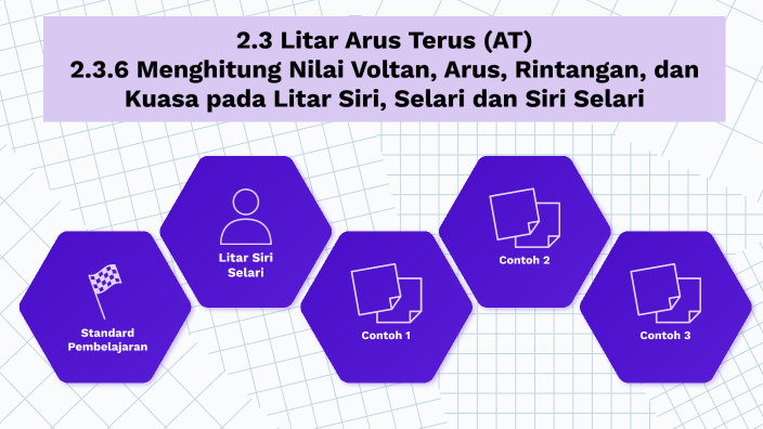 Menghitung Nilai Voltan, Arus, Rintangan dan Kuasa pada Litar Siri ...