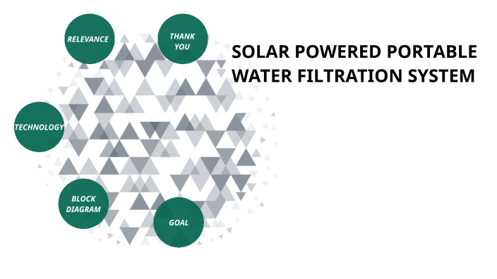 SOLAR POWERED PORTABLE WATER FILTRATION SYSTEM by Krishnapriya E K on Prezi